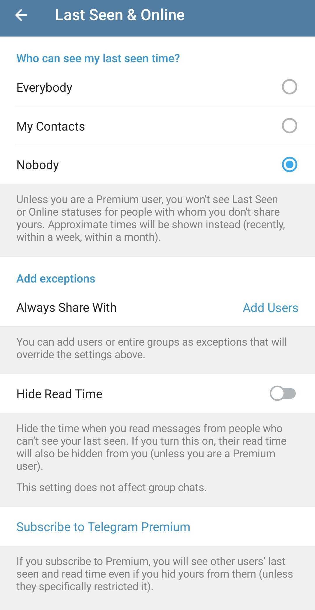How To Hide Last Seen On Telegram in 2024 – 8 Billion Voices